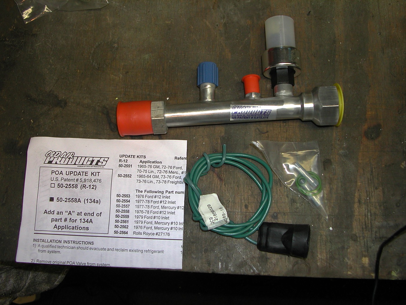 Photo: Old Air Products POA eliminator with cutout switch | Rebuild of ...