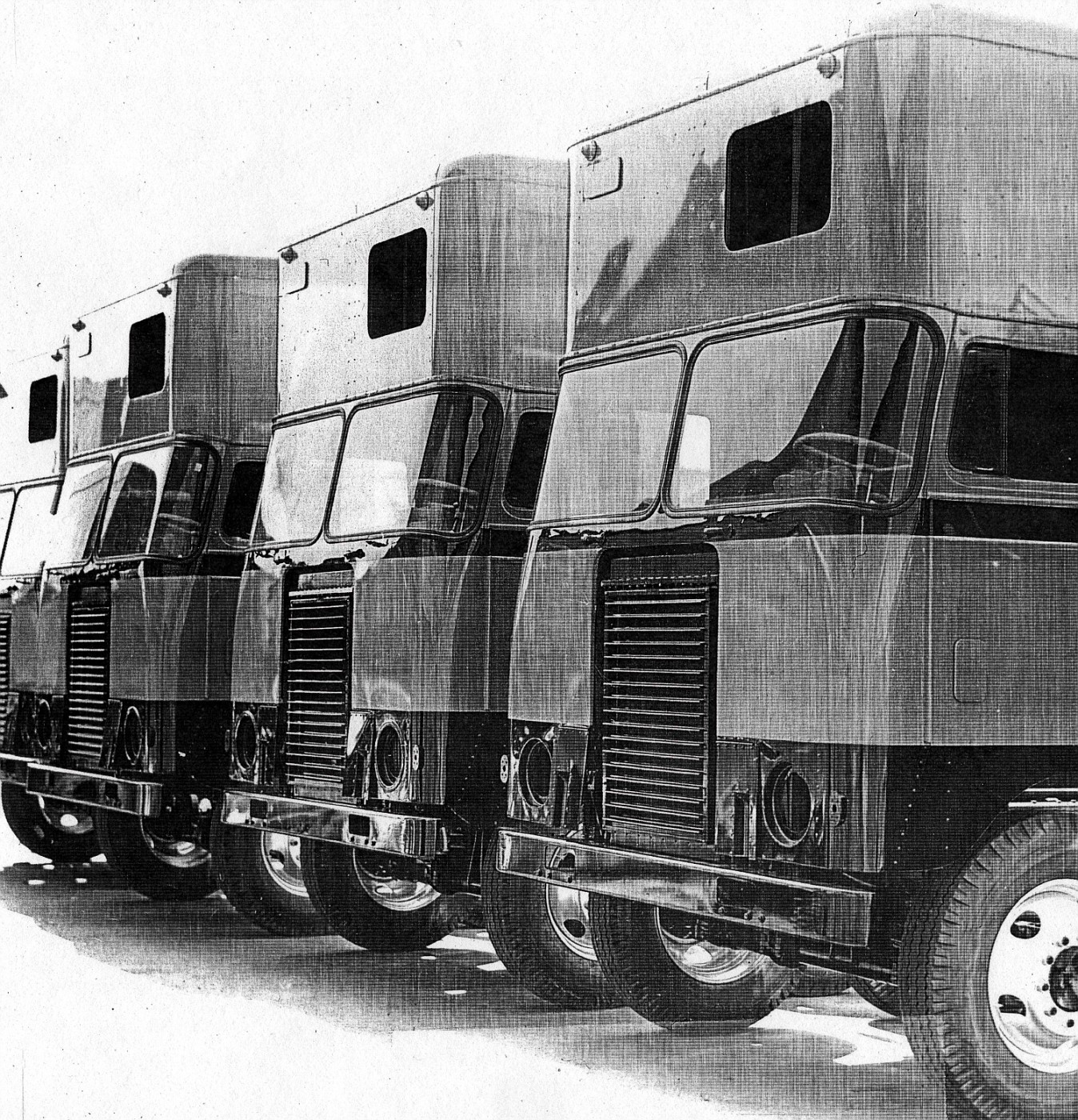 Photo: 451 tandem steer sleeper over cab | Cabovers - 352 and 282 album ...