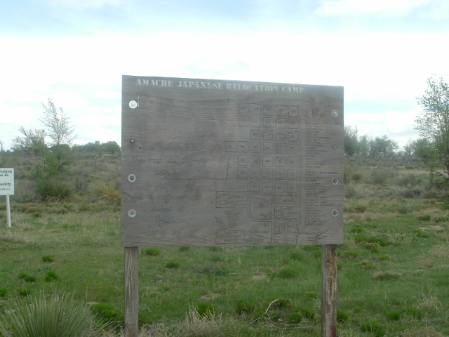 Photo: Sketch Map of Camp Amache. | Colorado Places album | bamphotos ...