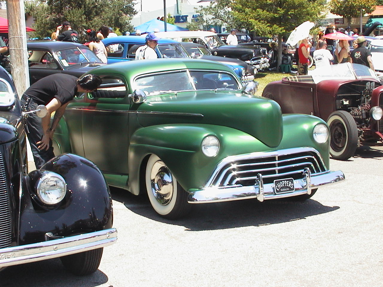 Deron Wright's 41 Ford chopped coupe album | Rik Hoving | Custom Car ...