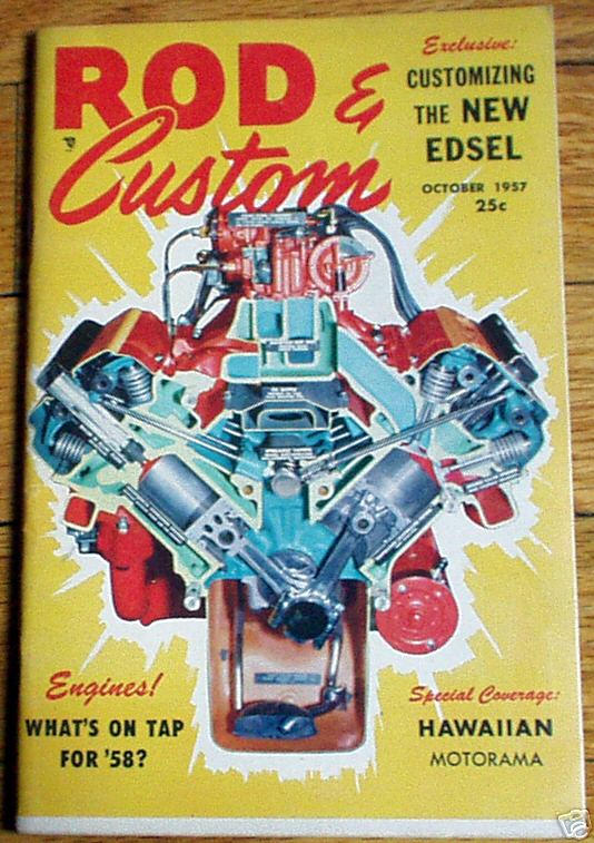 Photo: Rod & Custom Oct 1957-01 | Custom Car Magazines asorted album ...