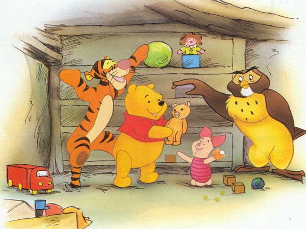 Photo: Pooh Helps Owl | Winnie The Pooh wallpaper album | BumbleBee ...