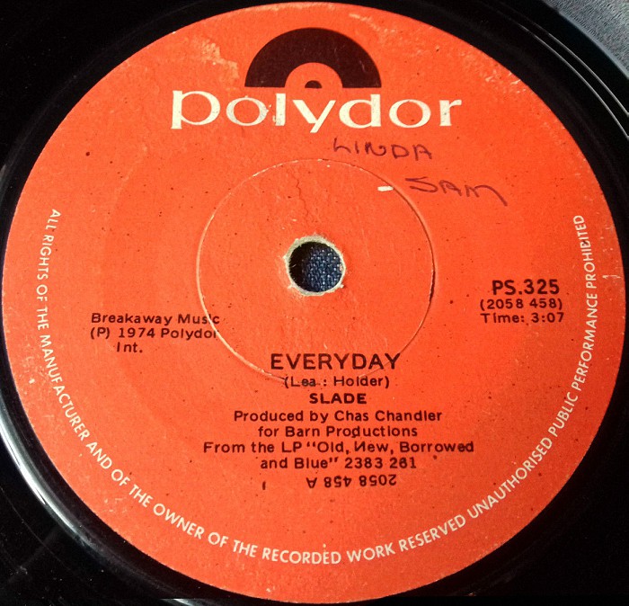 Photo: Slade-Everyday-1-Rhodesia(resized) | Slade album | RichardLaymon ...