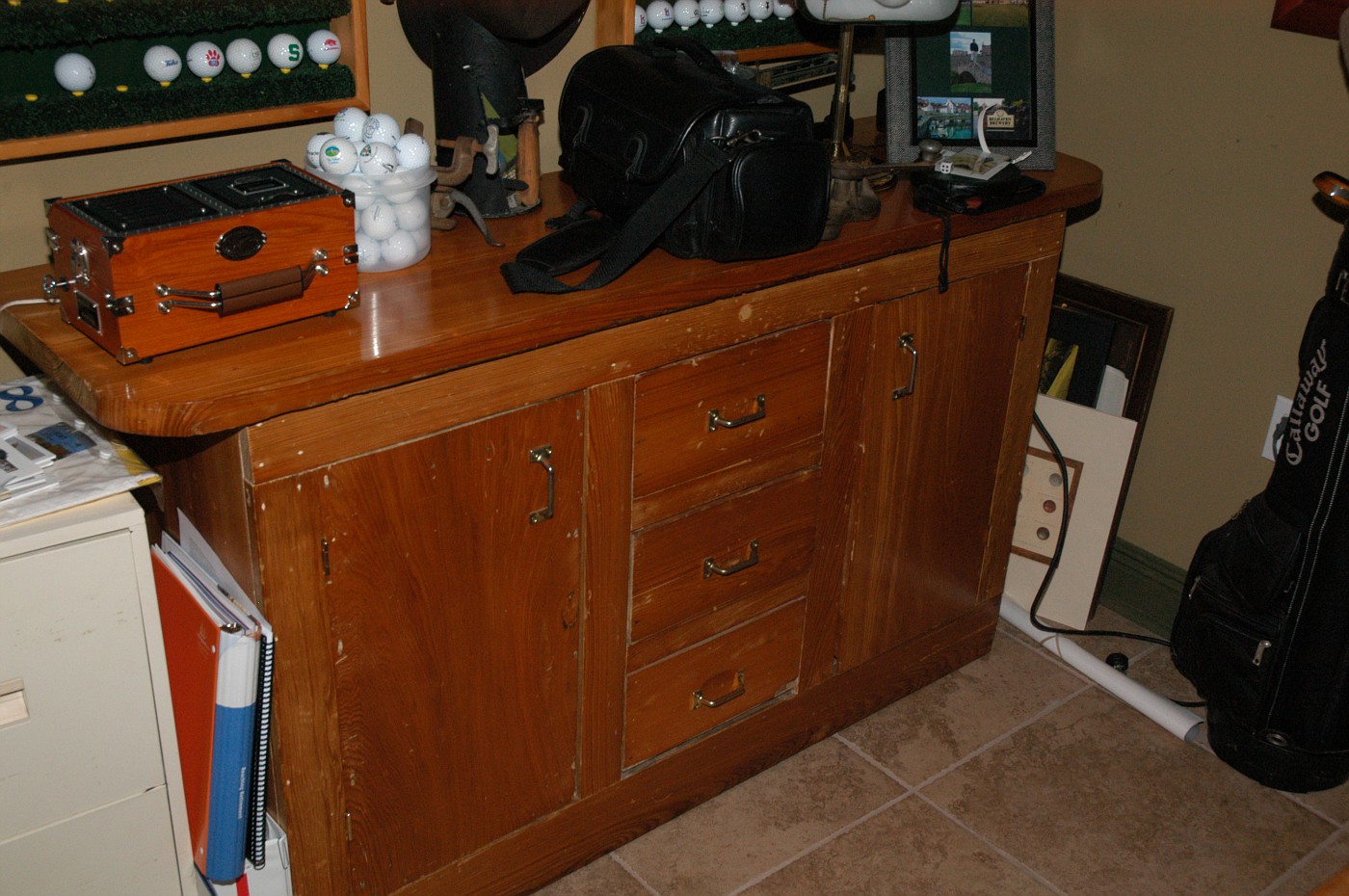 Photo: circa 1830 cypress kitchen cab.JPG | Woodworking projects album ...