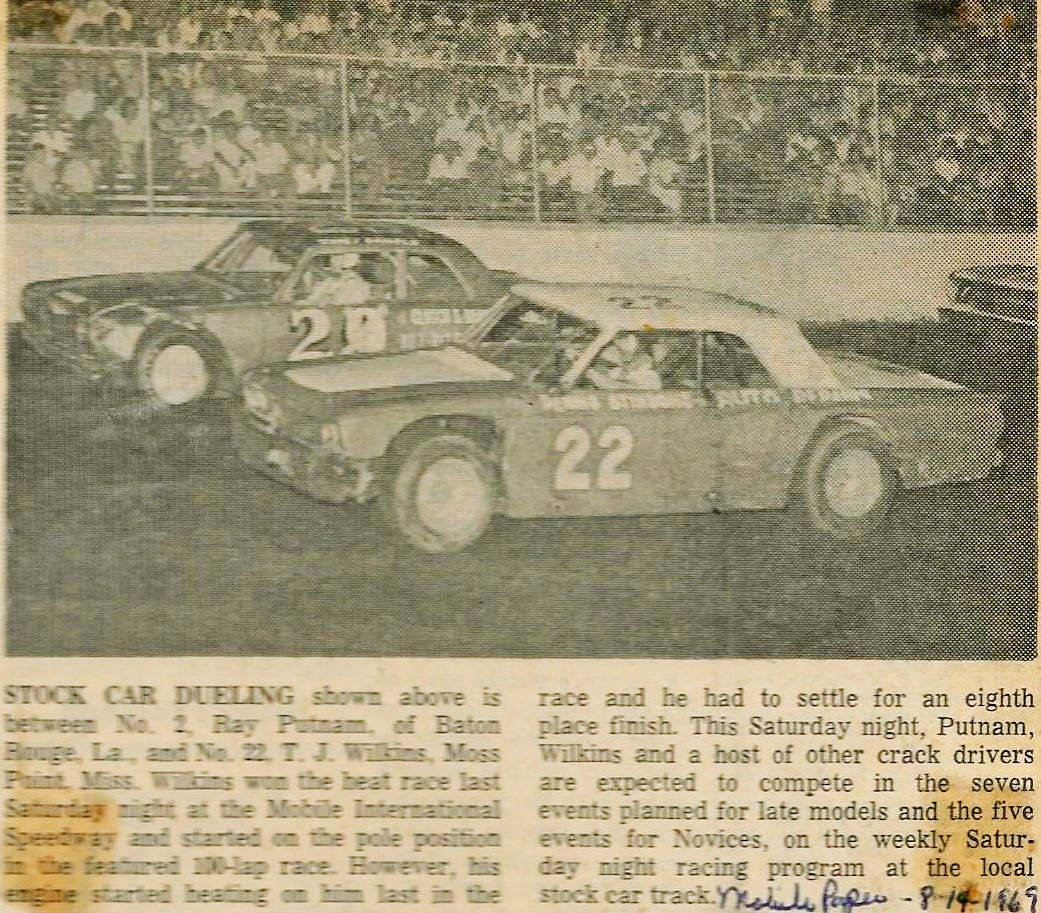 Photo: Ray Putnam, TJ Wilkins mis 8-14-69 | Bobby Foster II Collection ...