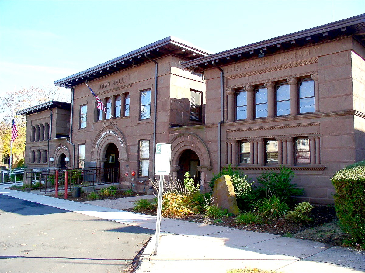 Photo: PORTLAND - FORMER BUCK LIBRARY 1852 - 02.jpg | PORTLAND, CT ...