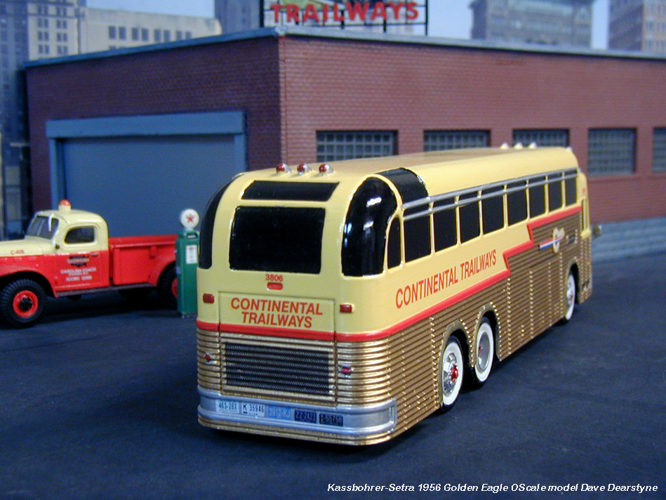 Photo: Continental Trailways 1956 Golden Eagle | TRAILWAYS SYSTEM BUS ...