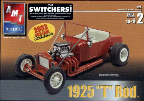 Photo: 1925 Ford Model T Roadster | AMT Auto Box top only album ...