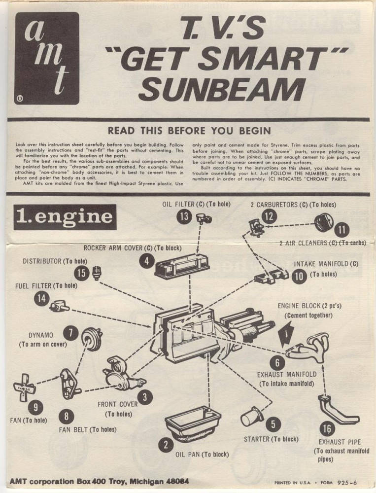 Photo: Get Smart Sunbeam Alpine | AMT Sunbeam #925-200 album | DRASTIC ...