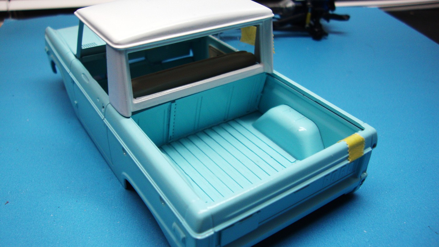 Photo: 9f | Ford Bronco Half Cab Revell Model Kit Pick-Up Pickup album ...