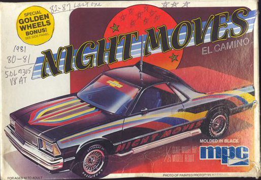 Photo: scan | MPC Night Moves El Camino album | DRASTIC PLASTICS MODEL ...