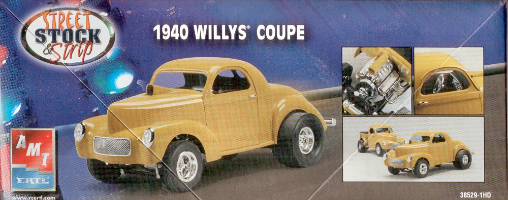 Photo: 40 Willys boxside | AMT 1940 Willys Coupe #38529 album | DRASTIC ...
