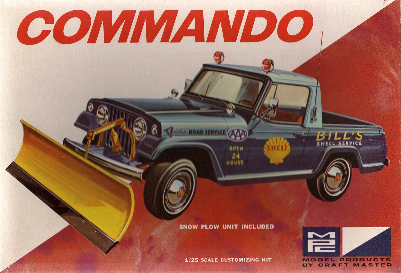 MPC Commando Jeep with snow plow #401-200 album | DRASTIC PLASTICS ...