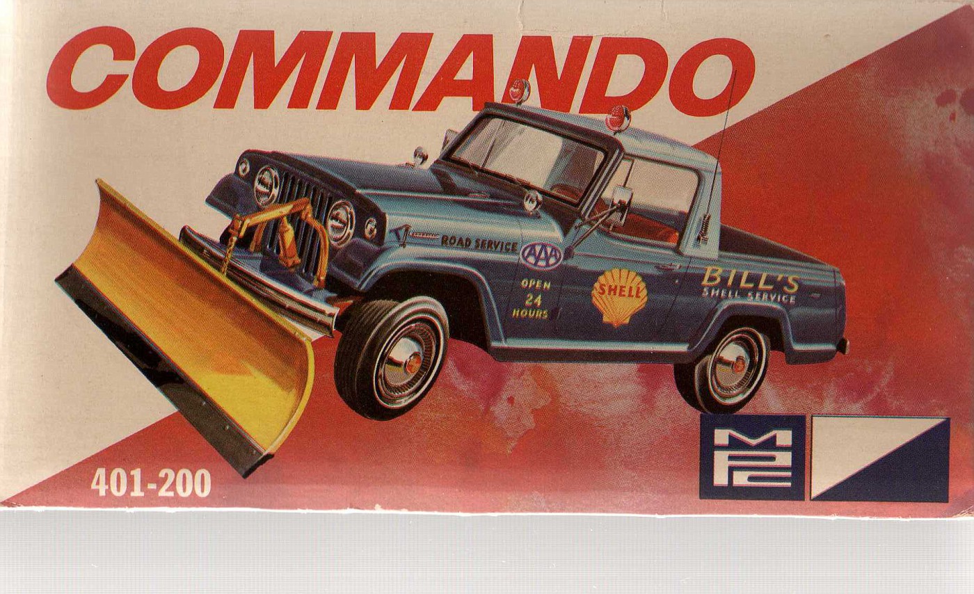 Photo: Commando end 1 | MPC Commando Jeep with snow plow #401-200 album ...
