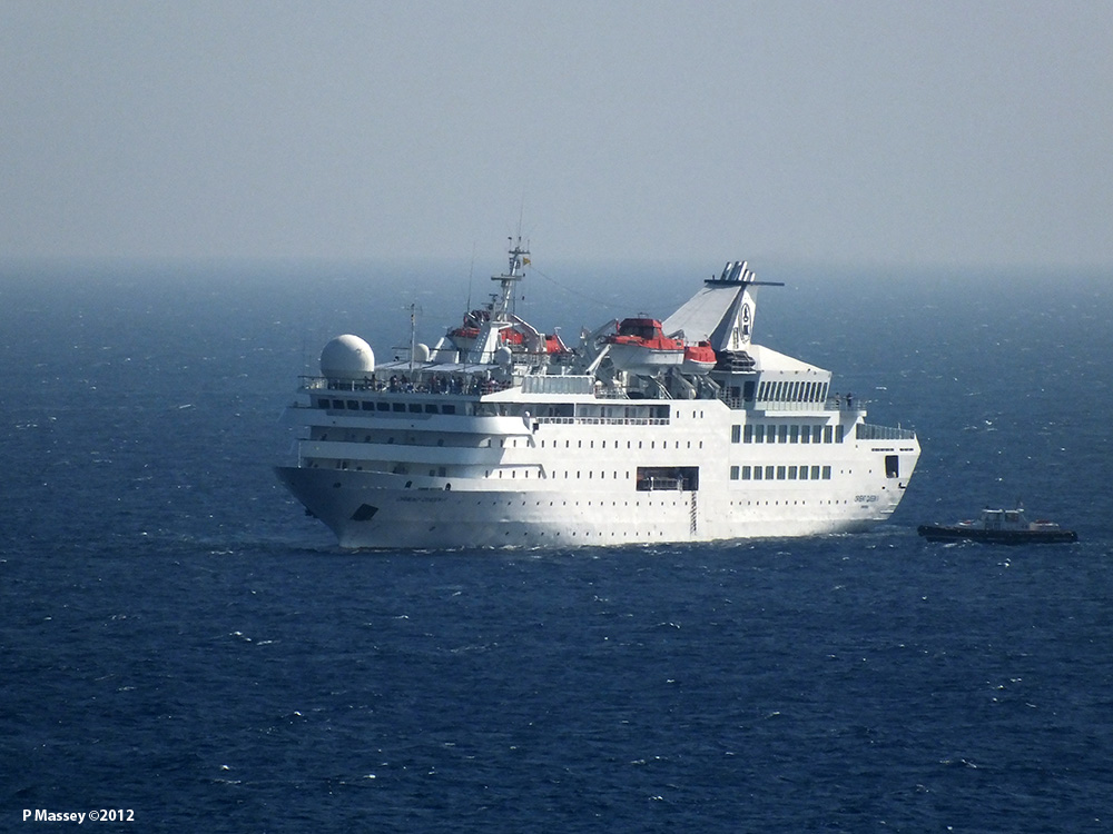 Photo: ORIENT QUEEN II arriving Rhodes 20120718 021 | ORIENT QUEEN II ...