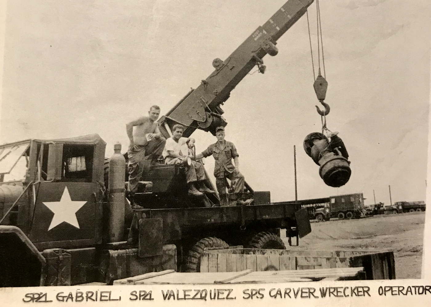 Photo: #8-SP4 Gabriel, SP4 Valezquez, SP5 Terry Carver | 62nd ...