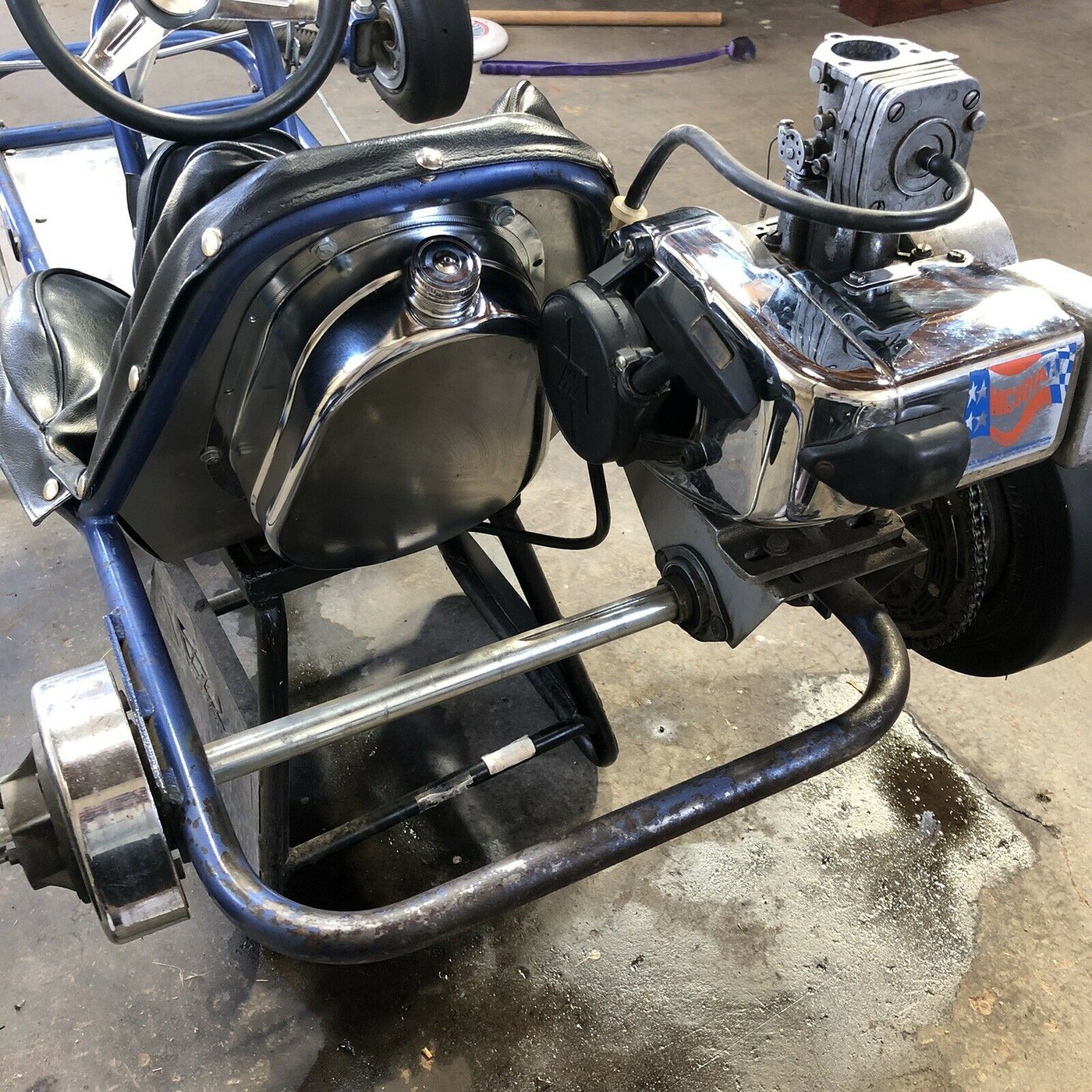 Photo: Bug Sprint Go Kart With McCulloch 101AA (7) | QUARTER MIDGETS ...