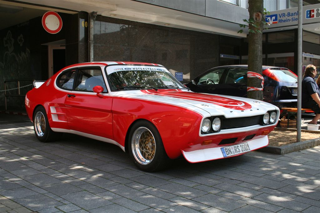Photo: 1968 Ford Capri 2600RS02 | Classic Cars & Caravan Show 2009 ...