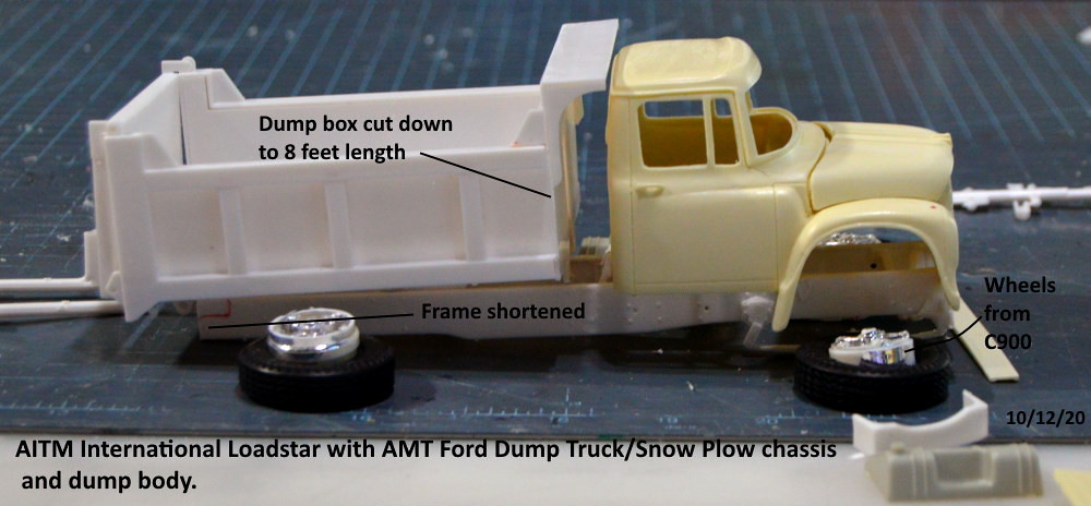 Photo: DSC 7941 AITM IH Loadstar mockup with chassis 10 12 20 | What's ...