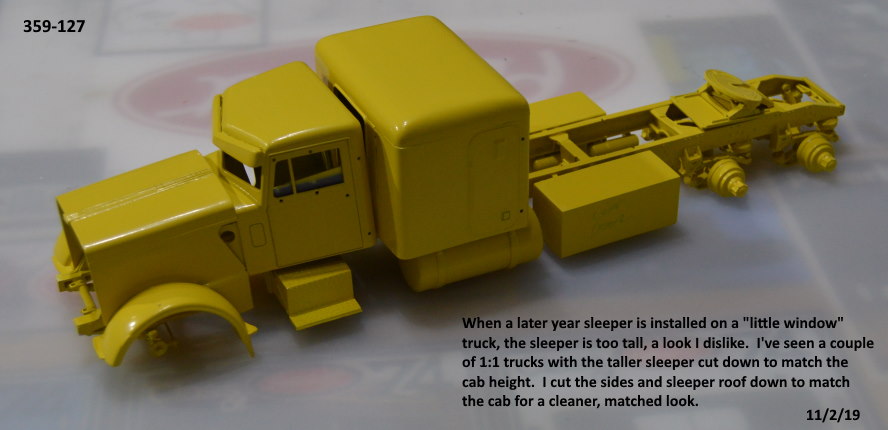 Photo: DSC 3417 long 359 paint 11 2 19 | Long Wheelbase Long Hood album | Mackinac359 | Fotki ...