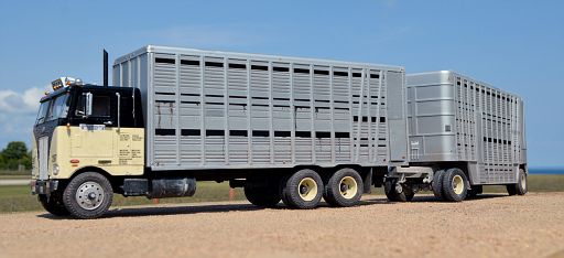 Wagner Transportation Co - Peterbilt 352 and Wilson Trailer Co body ...