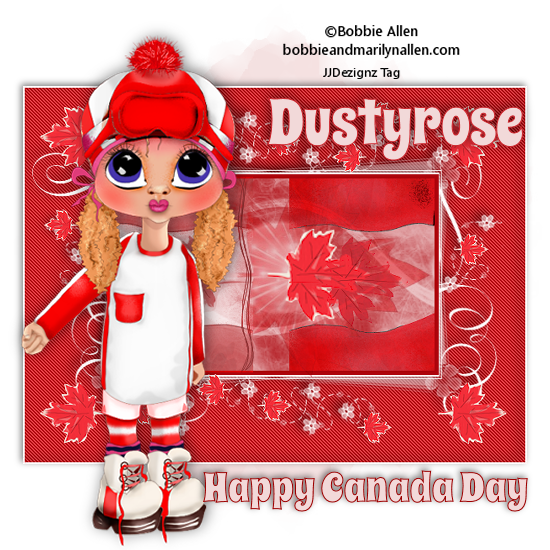 Photo: BobbieAllenCanadaDayDustyrose-vi | WAVING FROM CANADA album ...