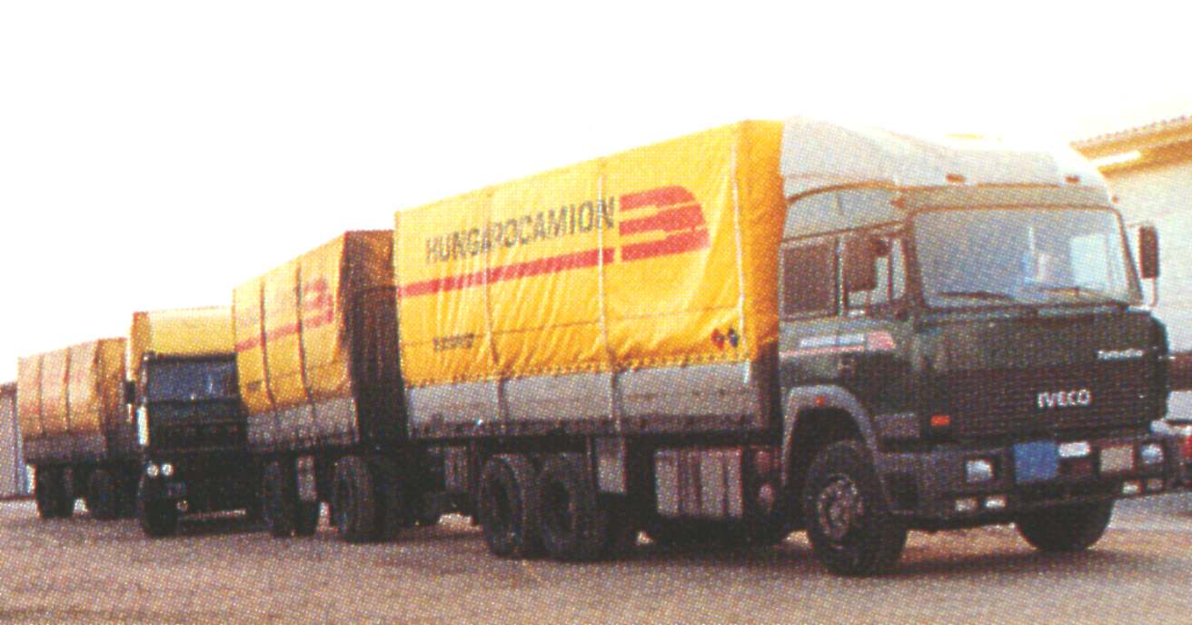 Photo: Hungarocamion Iveco Turbostar Canvastruck | Hungarocamion album ...