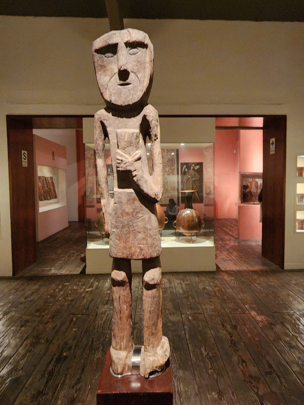 Photo: Mayan Ancient Stone Sculpture-300-500 AD at the Larco Museum in ...