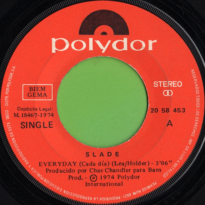 Photo: Slade-Everyday-1-SpainResized | Slade album | RichardLaymon ...