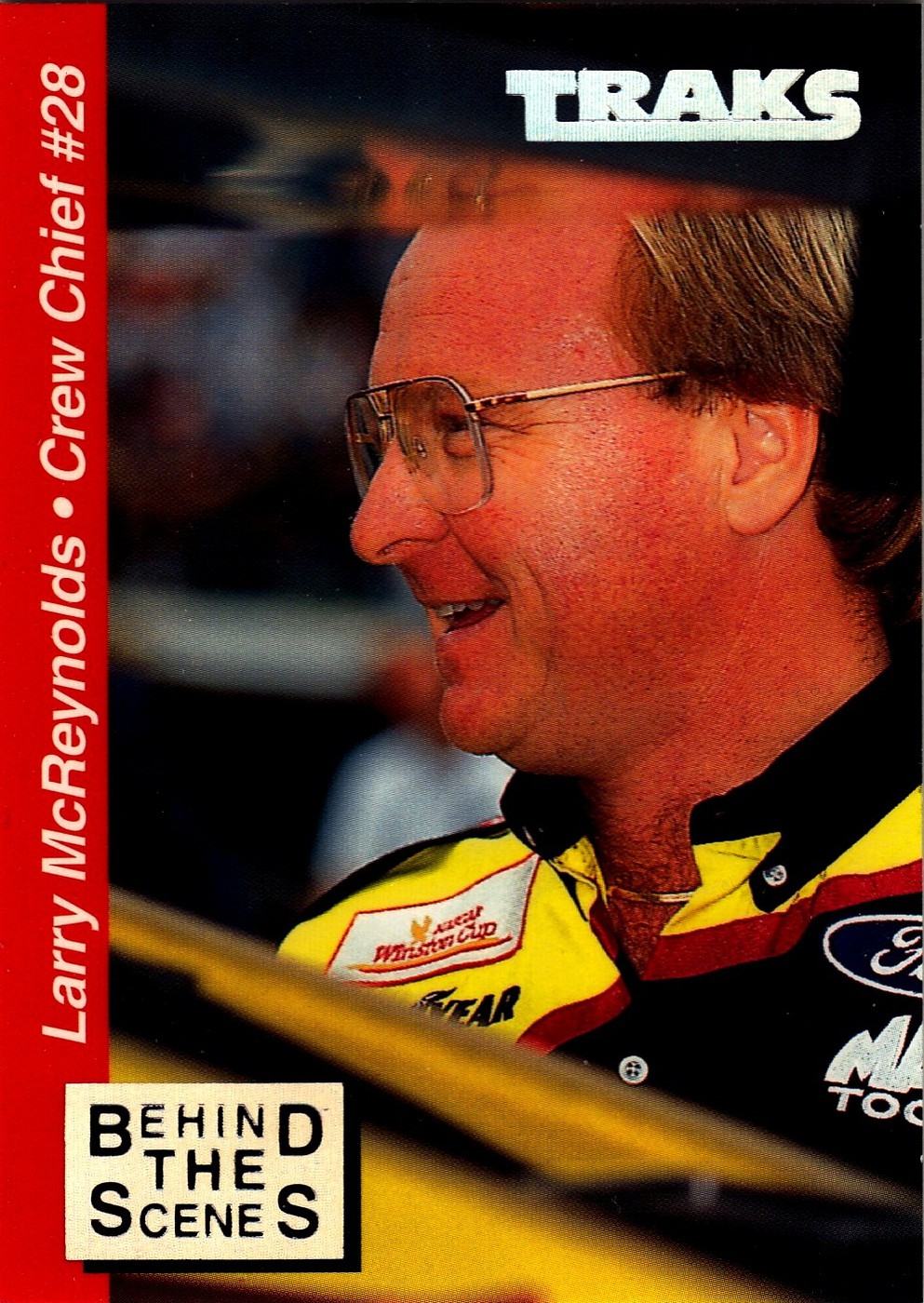 Photo: 1995 Traks Behind the Scenes #BTS07 (1) | Robert Yates Racing ...