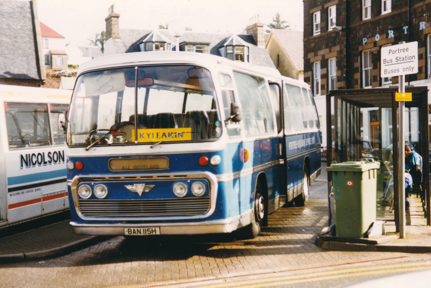 Photo: BAN115H AEC Reliance /Plaxton Panorama C34C. New 1970 to Glenton ...