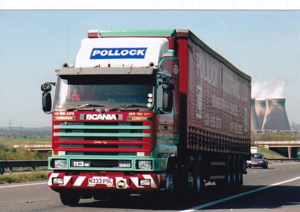 Photo: N333PSL Scania 113M 360 | Pollock, Bathgate (formerly ...