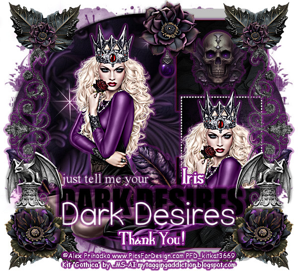 Photo: Iris-GothicQueen-ThkU-KK36-©Alex Prihodko | Gothica Queen album ...