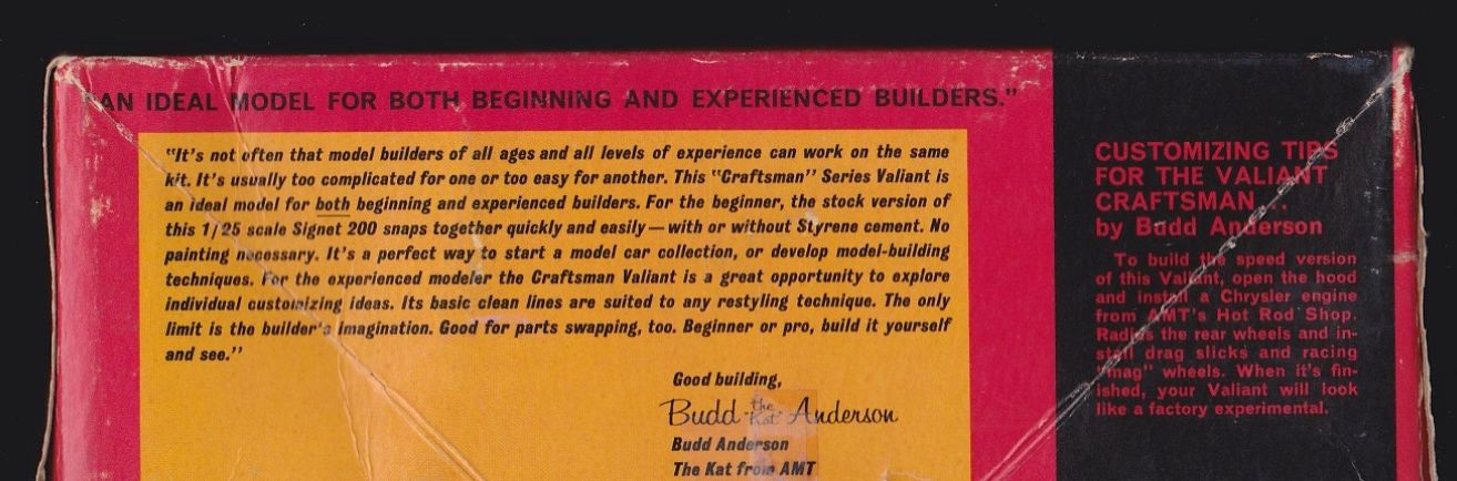 Photo: 1964 Valiant - Box 2 | AMT '64 Valiant Signet 200 #J1-4824 album ...