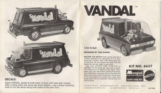 Photo: scan0017 | MONOGRAM Vandal #6657 album | DRASTIC PLASTICS MODEL ...