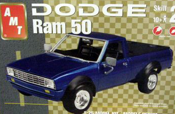 Photo: Dodge Ram 50 | AMT Pickup Truck and SUV Box tops only album ...
