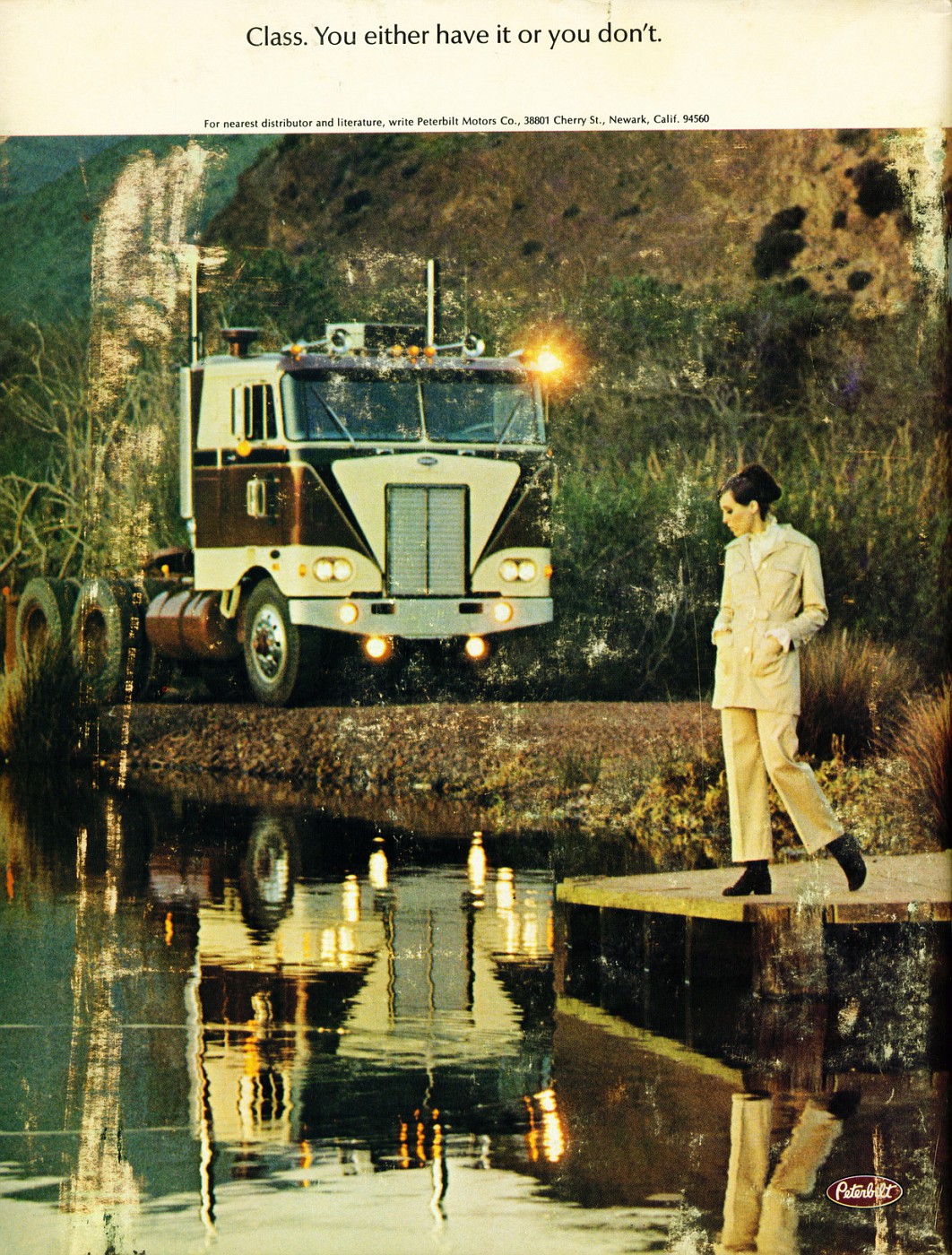 Photo: Peterbilt Ad Back Cover for Dec June,July,Oct,Nov | 10 Overdrive ...