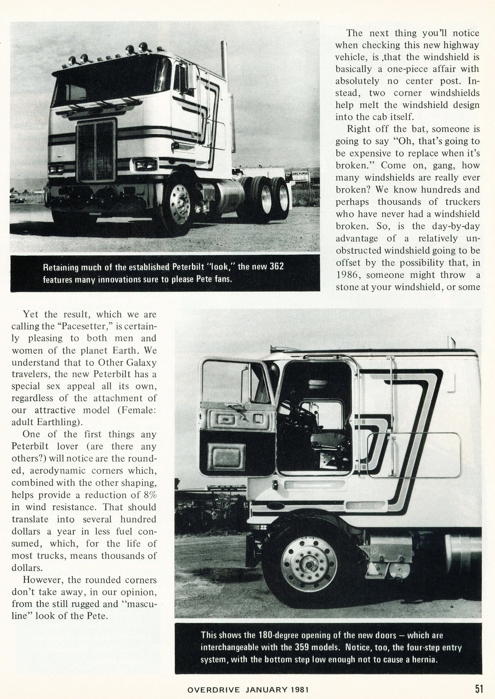 01 Overdrive Magazine January 1981 album | Dutch Model Truck Club ...