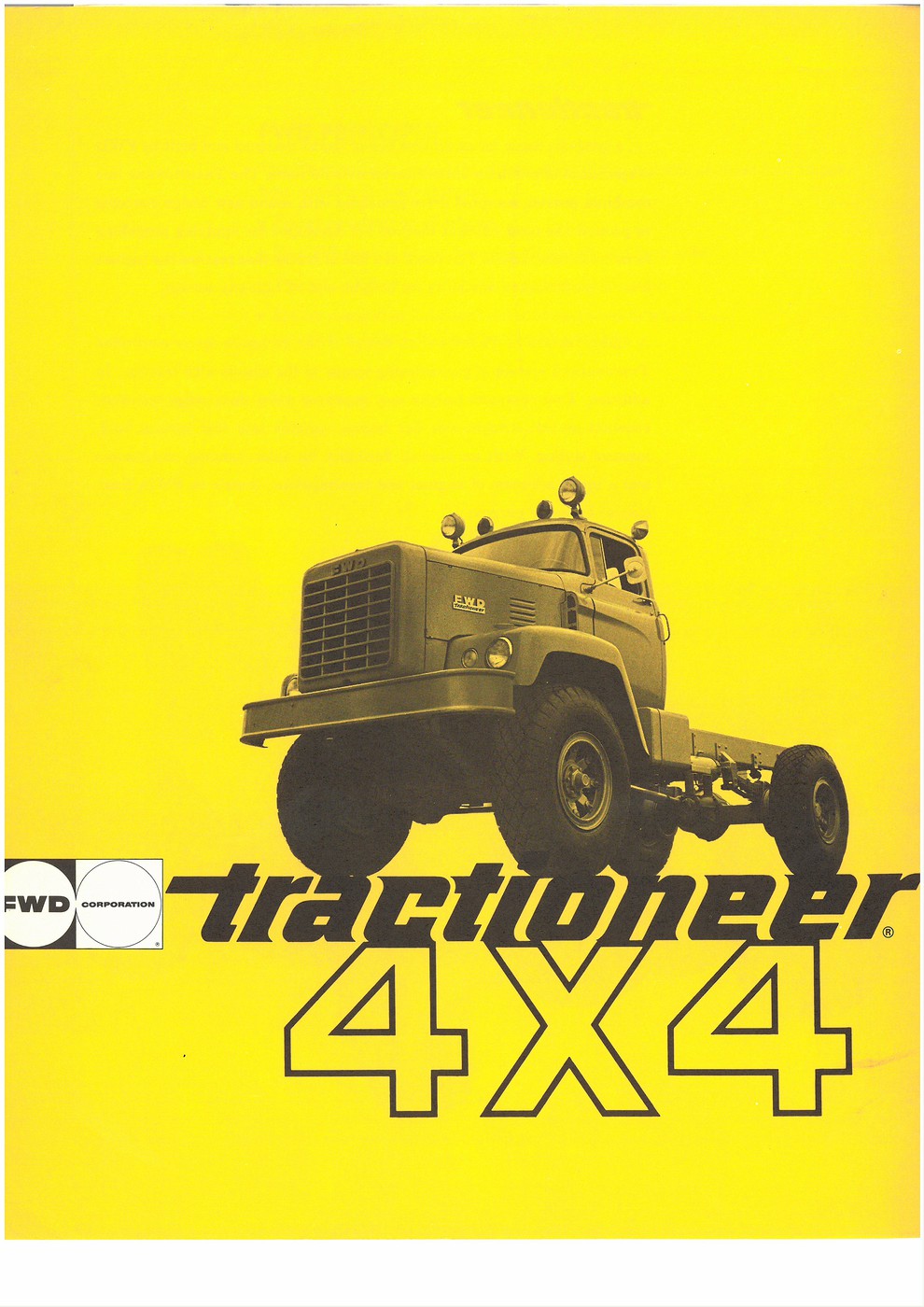 Photo: FWD Tractioneer 4x4 a | FWD Tractioneer 4x4 1962 album | Dutch ...