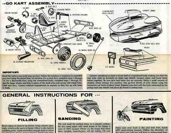 Photo: 1963 Ford F100 AMT 7 | AMT 1963 Ford F-100 Pickup Customizing ...