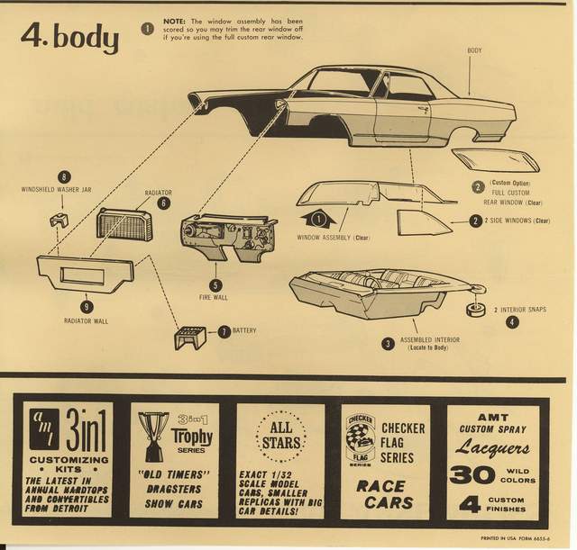 Photo: 6655-200 (8) | AMT '65 Pontiac Grand Prix #6655-200 album ...