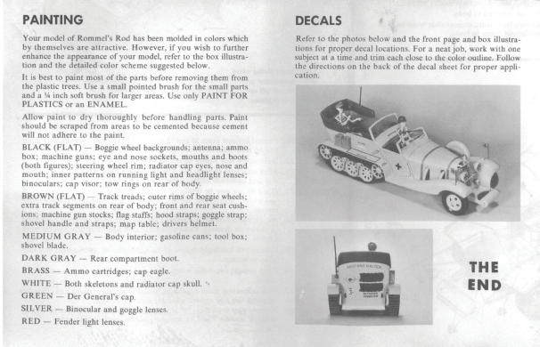 Photo: 2 | MONOGRAM Rommel's Rod #PC225 album | DRASTIC PLASTICS MODEL ...