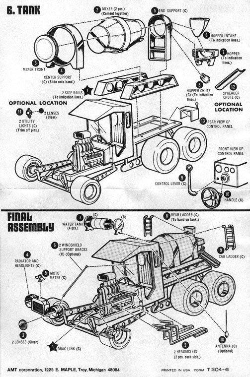 Photo: 0 (6) | AMT Lil' Mixer #304-6 album | DRASTIC PLASTICS MODEL CAR ...