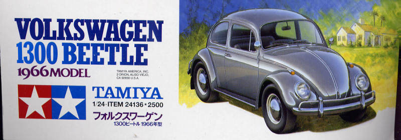 Photo: 1966 VW Beetle Box 4 | Tamiya 1966 Model Volkswagen 1300 Beetle ...