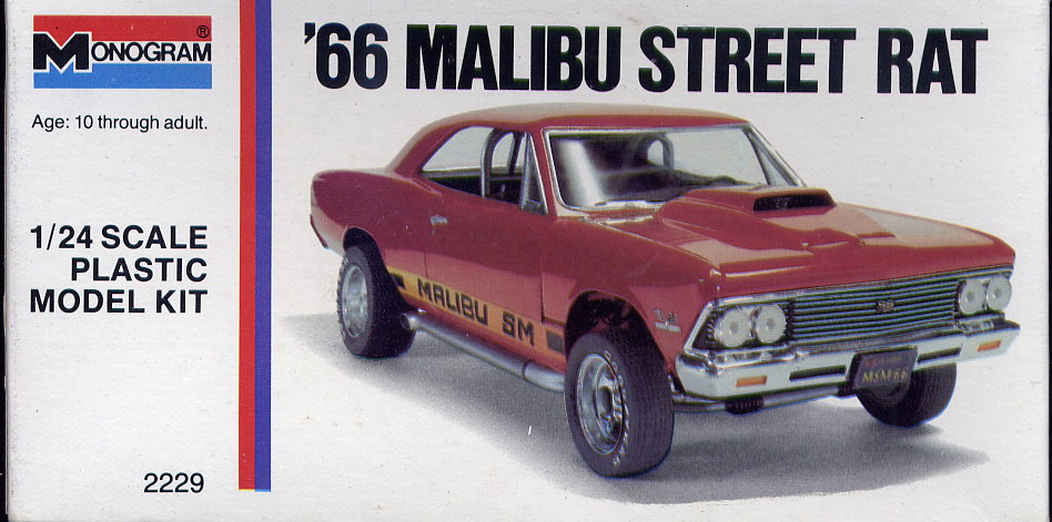 Photo: 1966 Chevrolet Malibu Street Rat Box 4 | MONOGRAM '66 Malibu ...