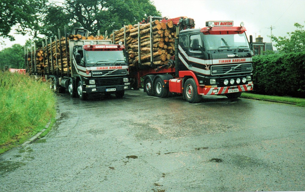 Sandy Morton (Timber Haulage), Balbeggie, Perth, Perthshire. album ...
