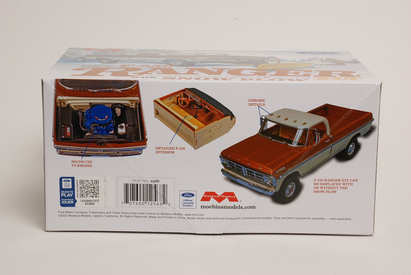 Photo: DSC 0637 | A Closer, Detailed Look: Moebius 1972 F250 4x4 Snow ...