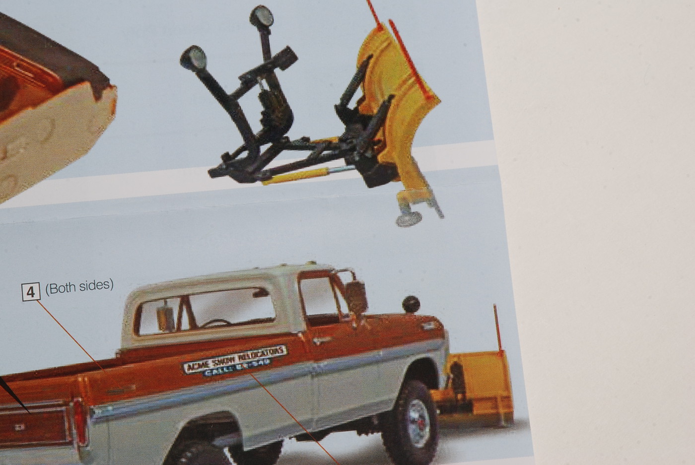 Photo: DSC 0682 | A Closer, Detailed Look: Moebius 1972 F250 4x4 Snow ...