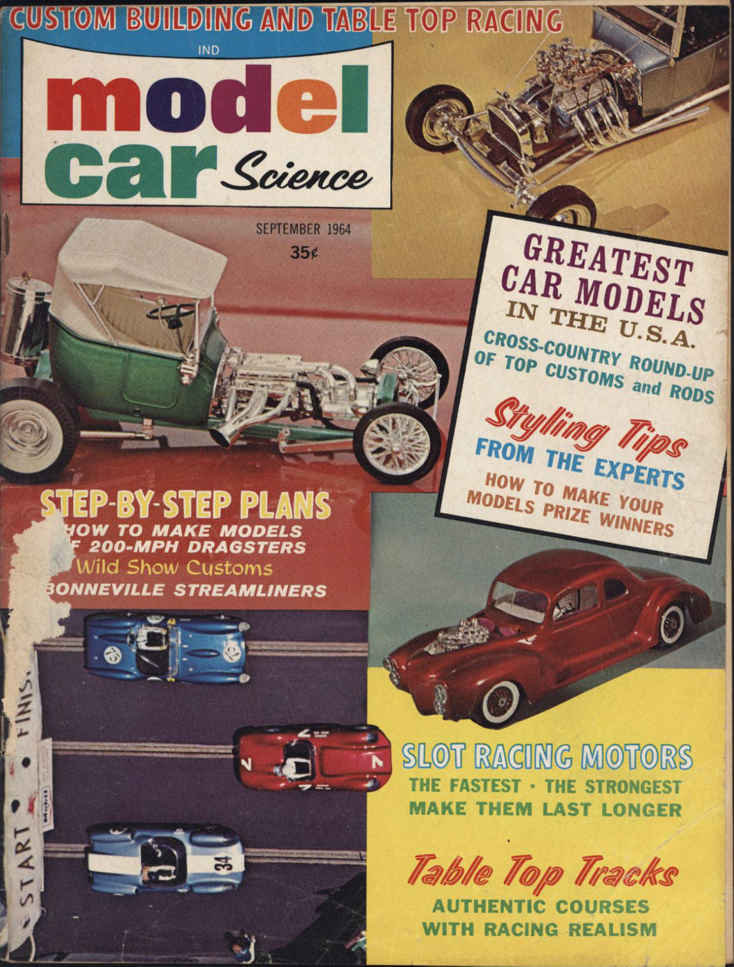 Photo: Model Car Science 9-64 | Vintage Model Car Science and Car Model ...