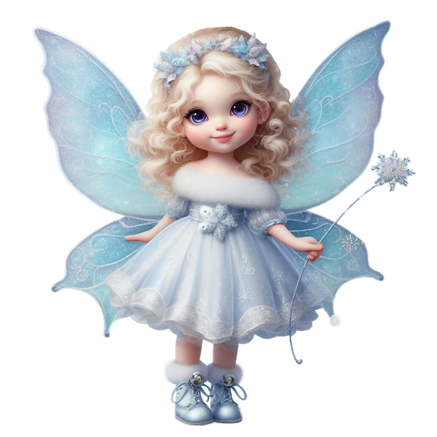 Photo: WINTER PIXIE AI CREATIONS BG (6) | Brenda AI Creations album ...